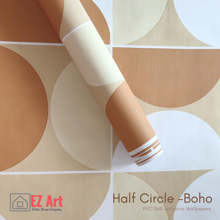 EZ Art Self-adhesive Boho Half Circle decorative wallpaper bedroom ...