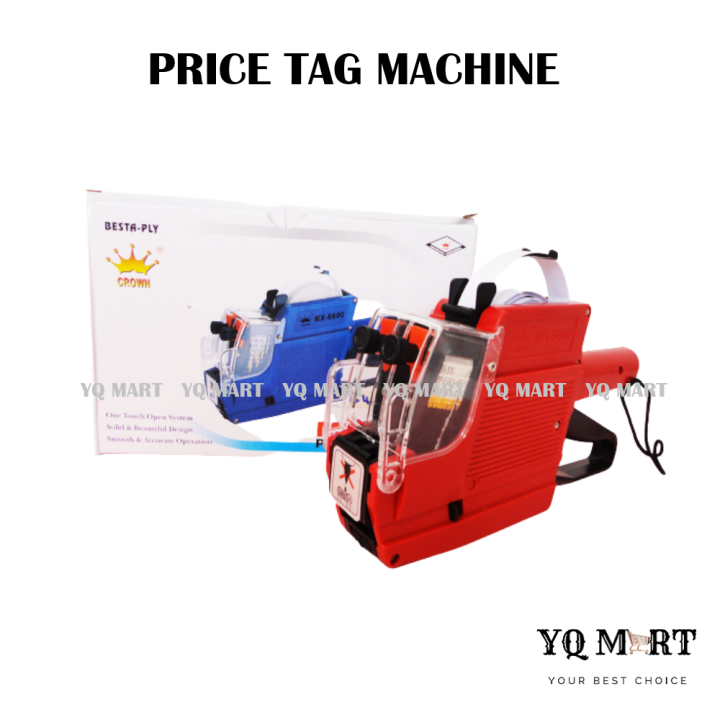 MX6600 Price Tag Machine/ Price Labeller/ Label Harga/ 打价钱机 | Lazada