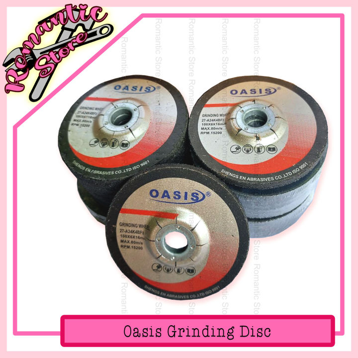 Oasis 27-K24BF2 4" Grinding Wheel 100x6x16mm | Lazada PH