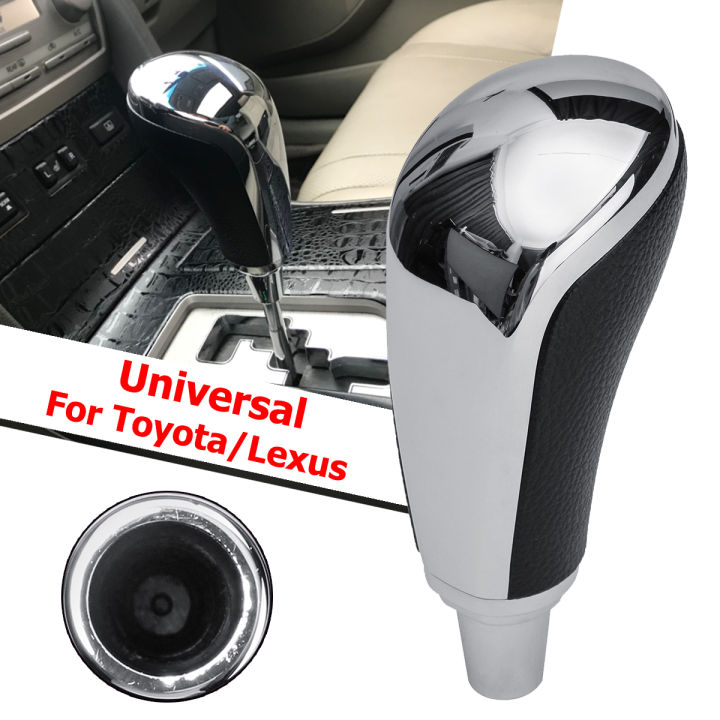 Universal Automatic (AT) Leather Gear Shift Knob for Toyota Camry ...