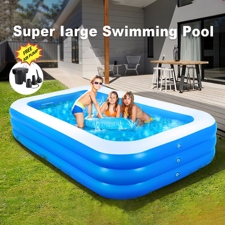Swimming Pool for Kids And Family Portable Adult Children Outdoor ...