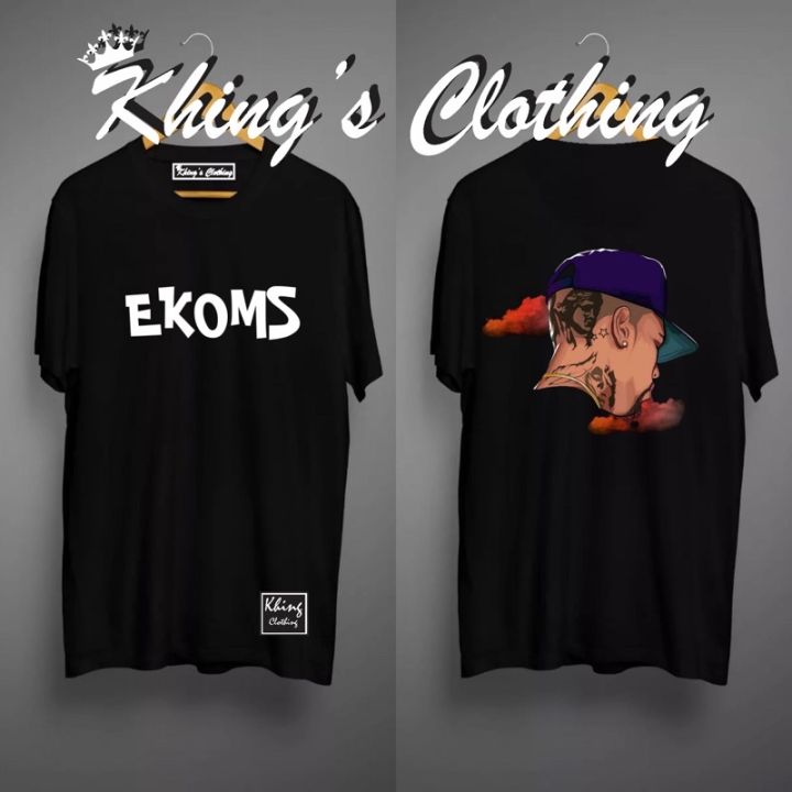 KHING CLOTHING Ekoms shirt front and back | Lazada PH
