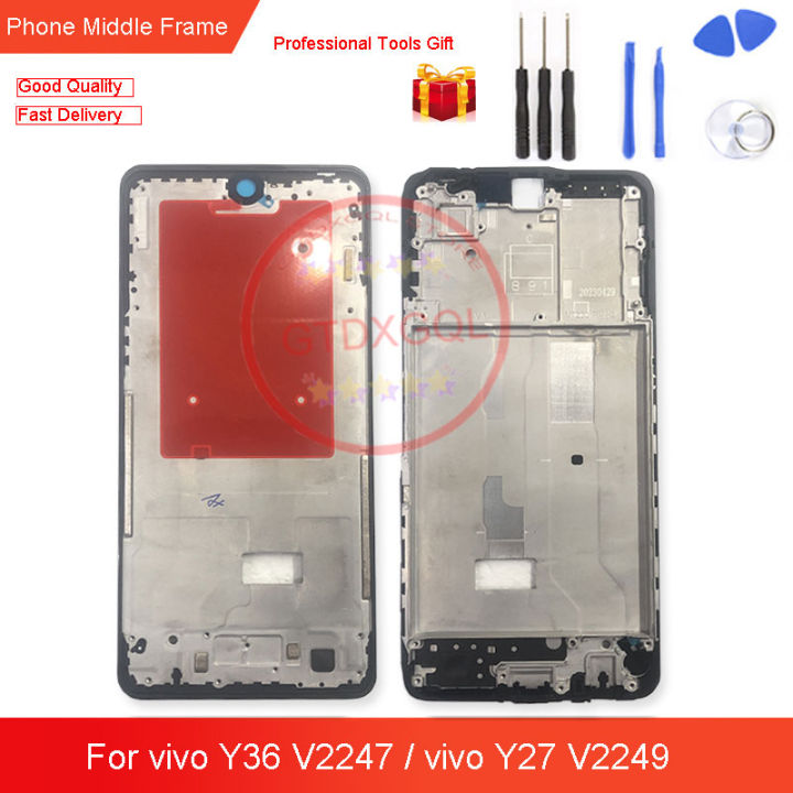 NEW For vivo Y36 V2247 / vivo Y27 V2249 Middle Frame Plate Back Housing ...