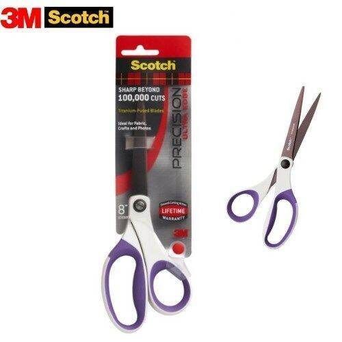 3M Scotch Precision Ultra Edge Titanium Scissors (1pcs/pck) Gunting ...