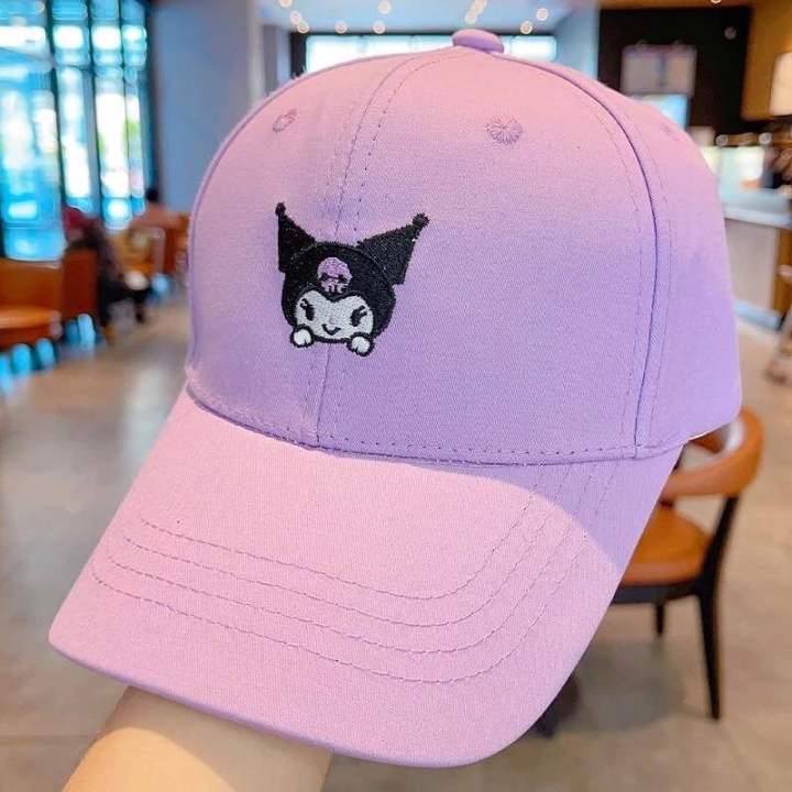 Sanrio Cap Kuromi Cap Kitty Cinnamoroll Baseball Cap Printed Breathable ...