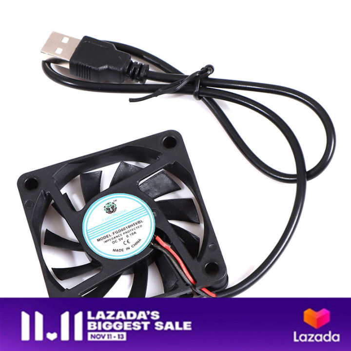 Hot Sell DC 5V USB Brushless Sleeve Bearing Fen Computer PC Silent ...