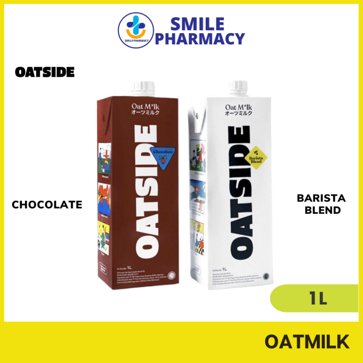OATSIDE Oat Milk (1L) Oatmilk - Barista Blend / Chocolate 1 Bottle (1 ...