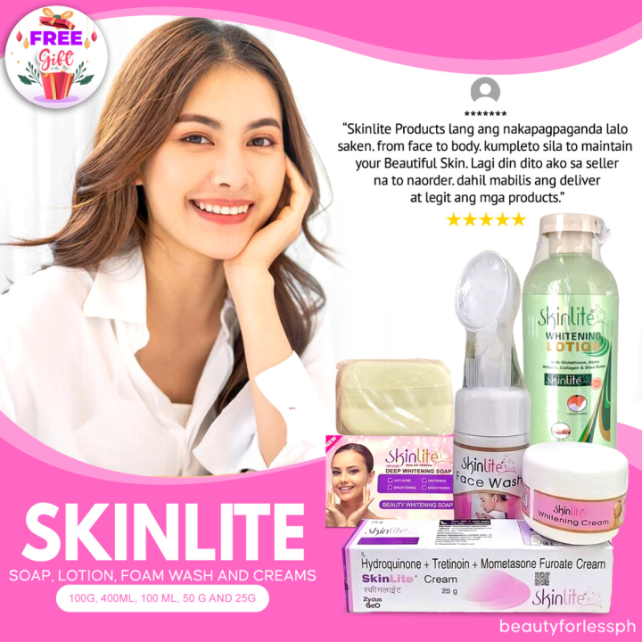 🙋‍♀️😍🔥Original Skinlite Cream ( tube, tub, foam wash ,soap and lotion ...