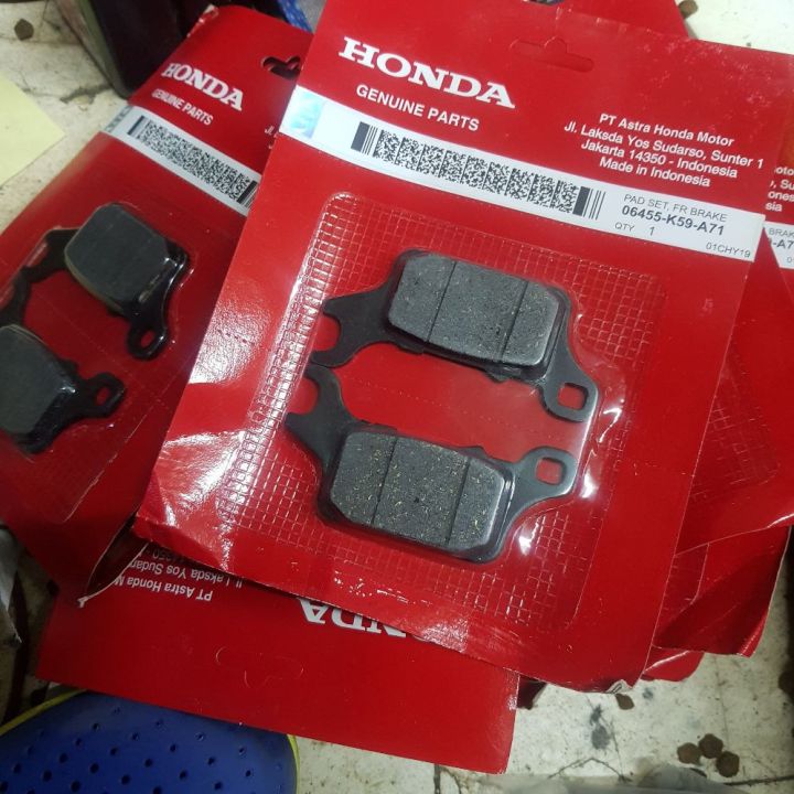 Genuine Honda click v2 game changer brake pads | Lazada PH