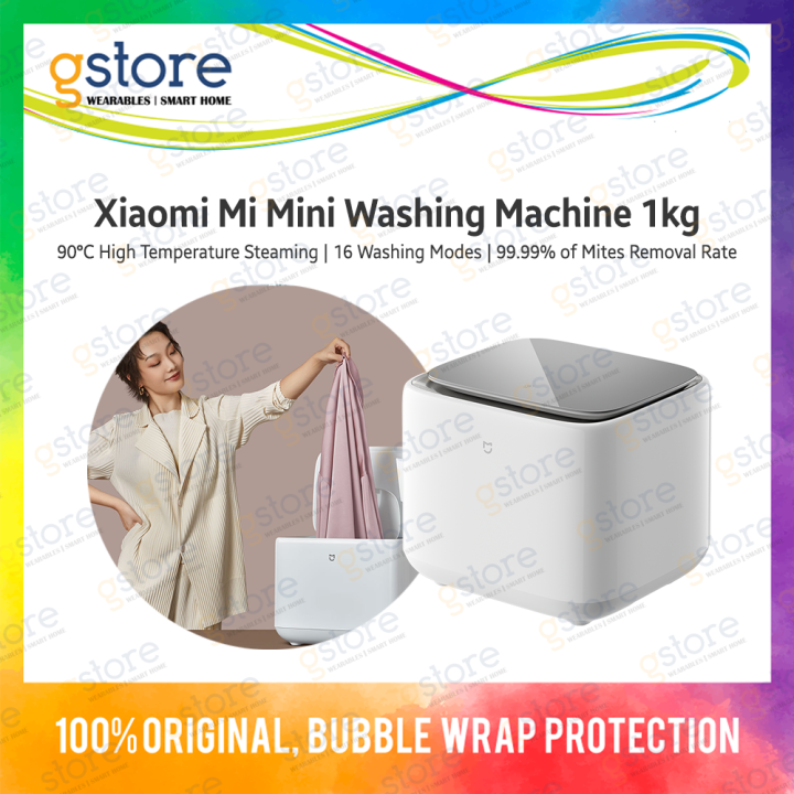 Xiaomi Mi Mini Washing Machine 1KG (90°C High-temperature Steaming, 16 ...