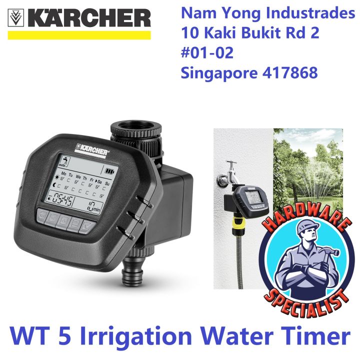 Karcher WT 5 Watering Timer / Garden Irrigation Water Timer | Lazada ...