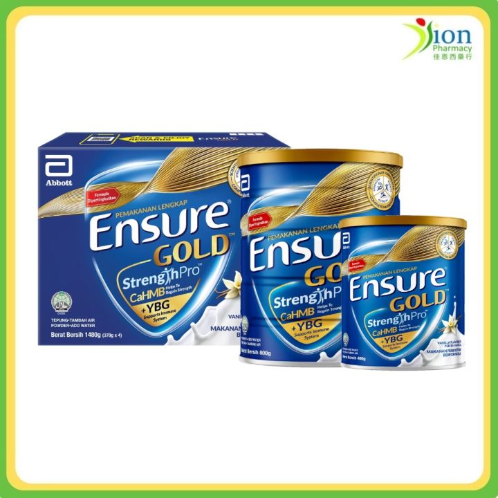 ABBOTT ENSURE GOLD VANILLA ADULT COMPLETE NUTRITION | Lazada
