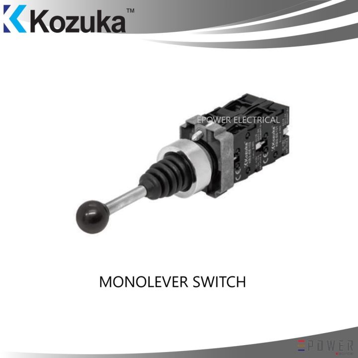 KOZUKA MONOLEVER SWITCH 2/4 POSITON, SPRING TYPE 22mm DIAMETER KB2 ...