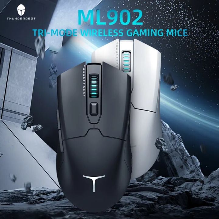 ZHINENG Thunderobot ML602 Wireless Gaming Mouse PAW3395 26000DPI 650IPS 64g Lightweight ...