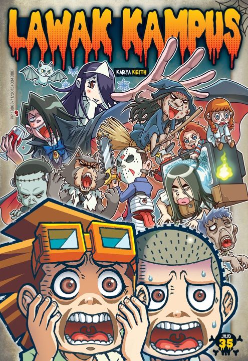LAWAK KAMPUS 35 Kadokawa Gempak Starz Lawak Kampus Comic | Lazada