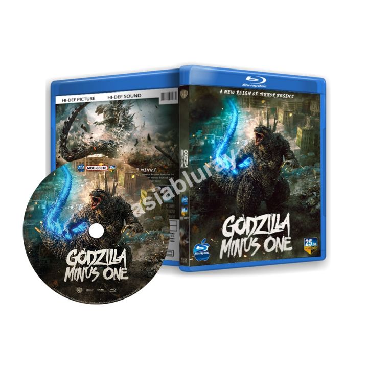 Godzilla Minus One Black And White Version 黑白版 ( 2023 ) BLURAY English ...