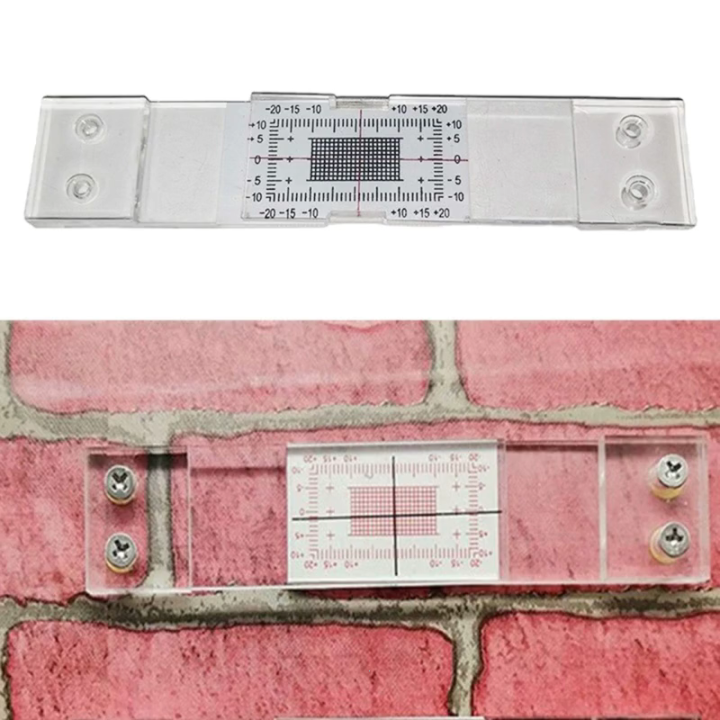 Standard Concrete Crack Gauges (2 Pack or 4 Pack) Accurate Crack ...
