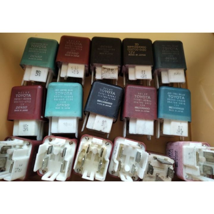 Relay 12V (Denso) Made in (JAPAN SURPLUS) | Lazada PH