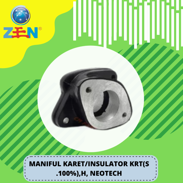 MANIPUL / INSULATOR / INTAKE / MANIFOLD / MANIPOL KARBURATOR KARET RUBBER INSULATOR KARET KCT ...
