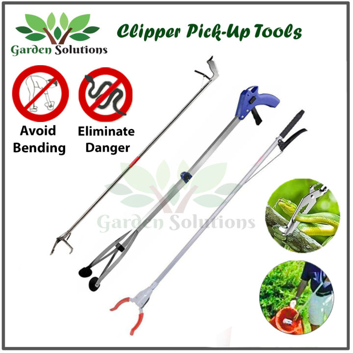 Aluminum Alloy Garbage Clip Pick-up Tools/ Rubbish Picker/ Foldable ...