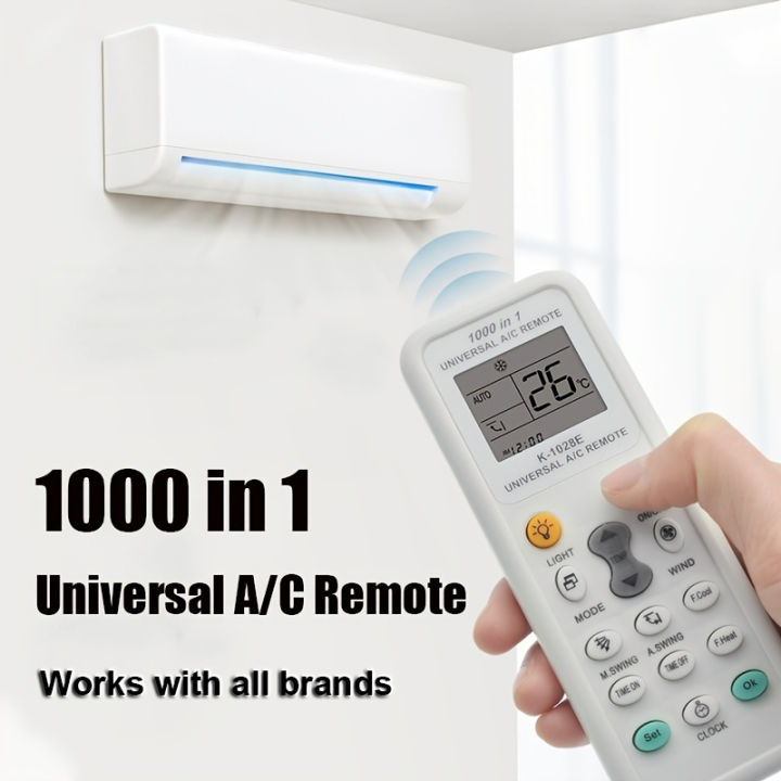 1000 In1 K 1028e Universal Ac Remote Control Lcd Air Condition