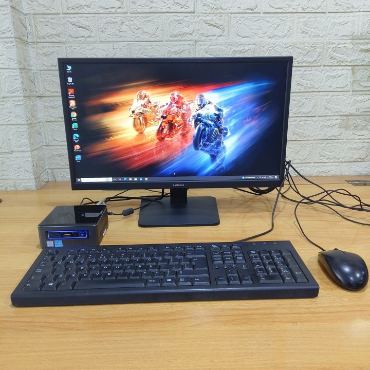 Fullset Mini PC Intel NUC 7 Core i3-7100U 7th Gen RAM 8GB SSD 256GB ...