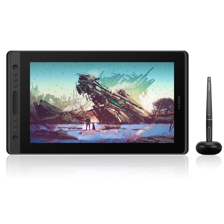 Huion Kamvas Pro 16 Drawing Monitor Pen Display 15.6 Inch IPS Full ...