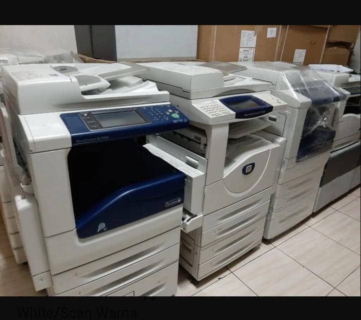 MESIN FOTOSTAT Fuji Xerox WC5335 B&W Laser Multifunction Copier Tabloid ...