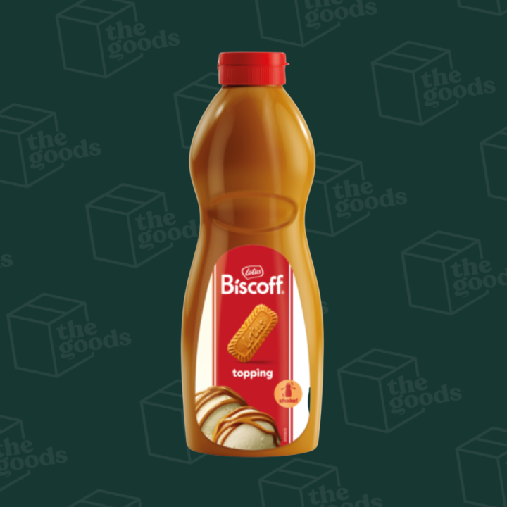 Lotus Biscoff Topping Sauce - Squeezy Bottle -Speculoos Flavour - Ice ...
