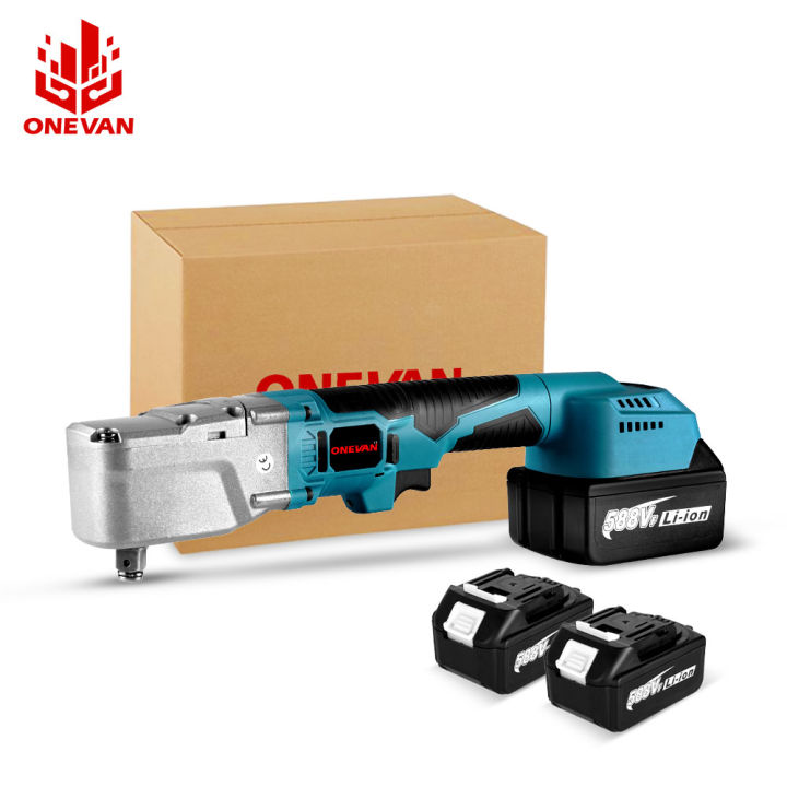ONEVAN 1000N.M Brushless 2-Gears 2400W Electric Ratchet Wrench 1/2 ...