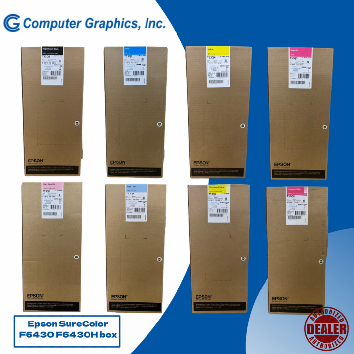 Epson SureColor F6430 F6430H Box 3.2L Sublimation Ink C13T53Q | Lazada PH