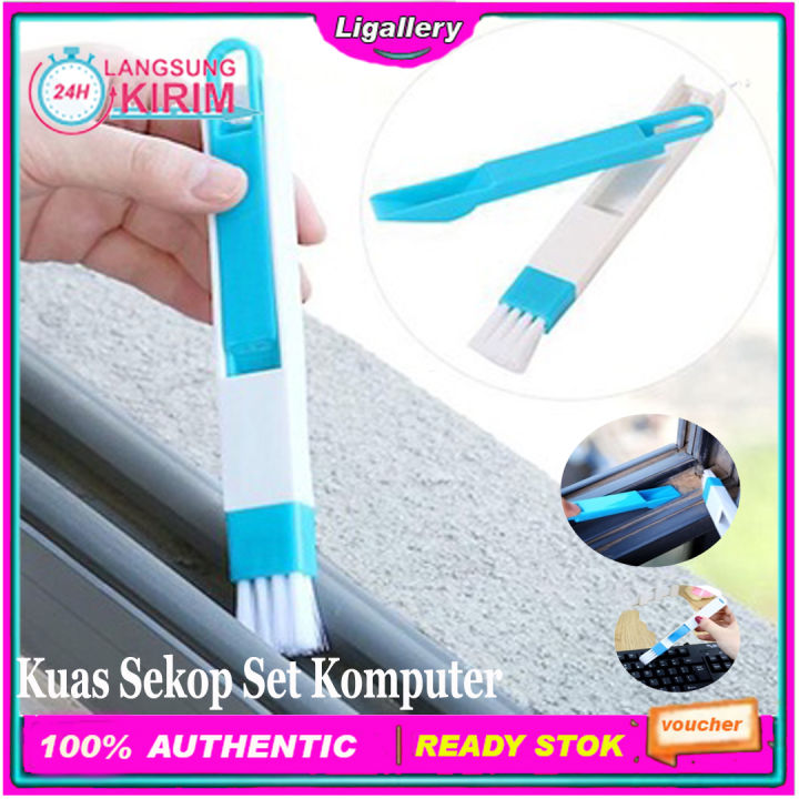 [Serbaguna] Kuas Komputer Set Sekop Kuas Debu Kuas Keyboard Pembersih ...