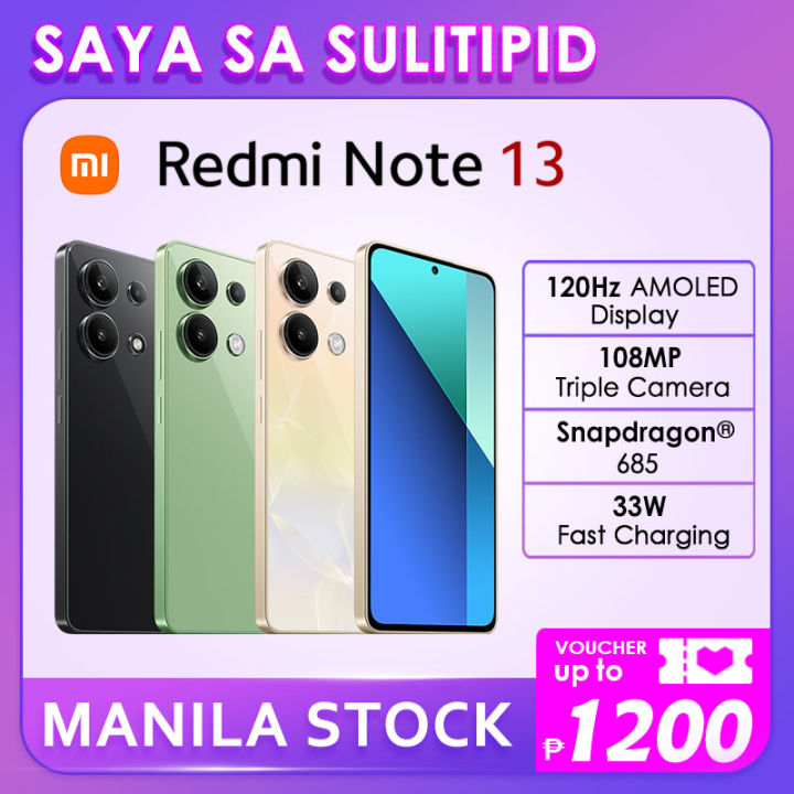 Redmi Note 13 6+128GB | 8+128GB | 8+256GB Global Version Snapdragon ...