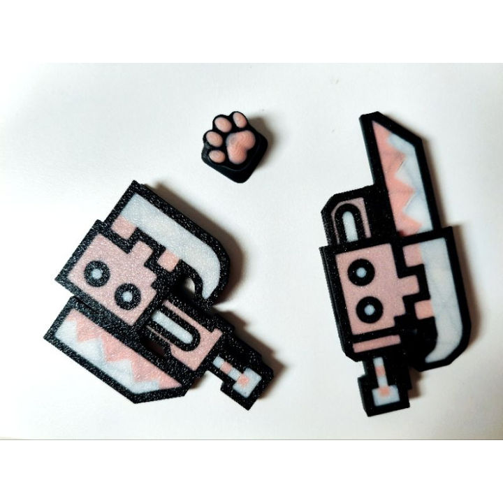 Made in Thailand ⚔️ พวงกุญแจ Switch Axe จาก Monster Hunter | Lazada.co.th