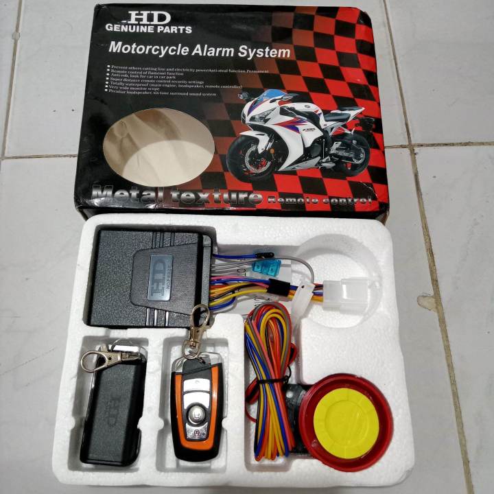 Alarm Motor Panom V12 Starter Remote Yamaha Vario Beat BHT Vinyx ...
