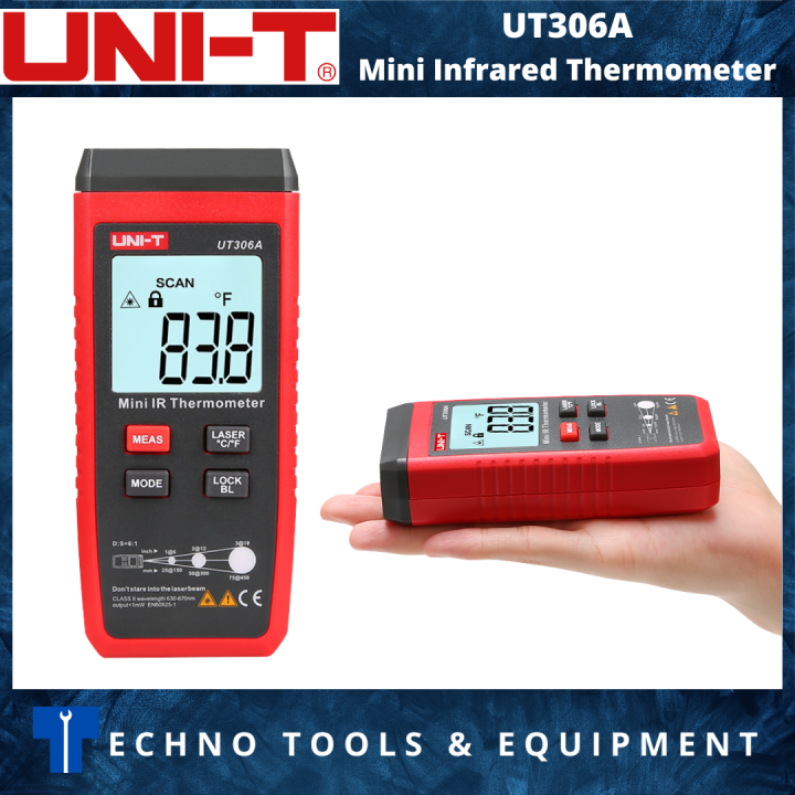 UNI-T 306A Mini Infrared Thermometer (UT306A) For Diagnostic Test Tools ...