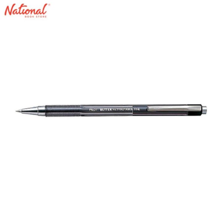 PILOT BALLPOINT RETRACTABLE BP145 BLACK | Lazada PH