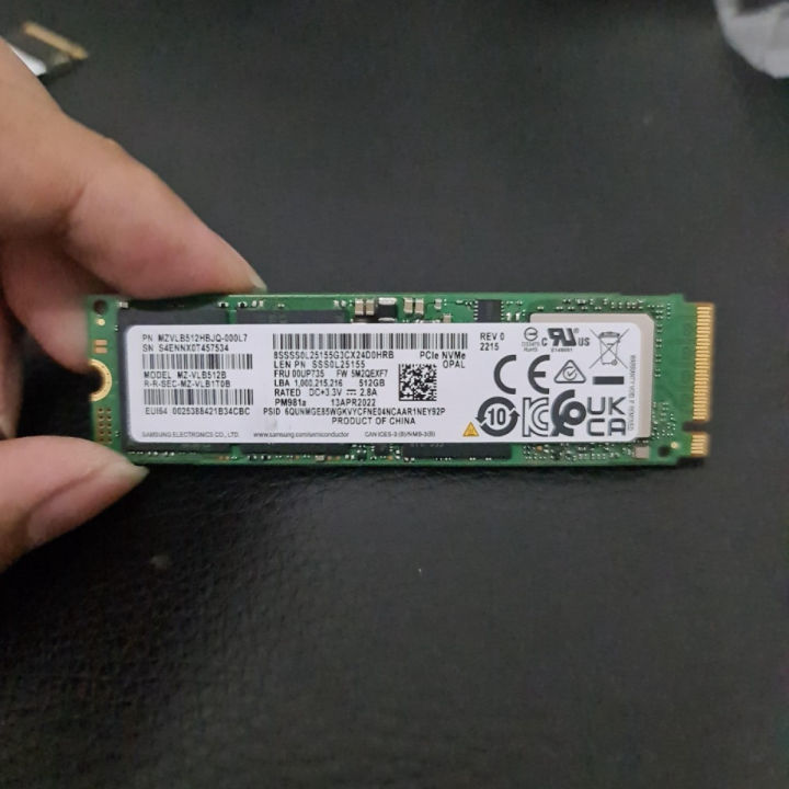 SSD M2 NVME 512GB Samsung MZVLB512HBJQ-000L7 | Lazada Indonesia