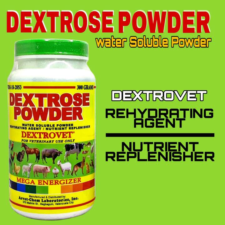 [SOUTH VET] DEXTROSE POWDER 300grams and 100grams / REHYDRATING AGENT ...