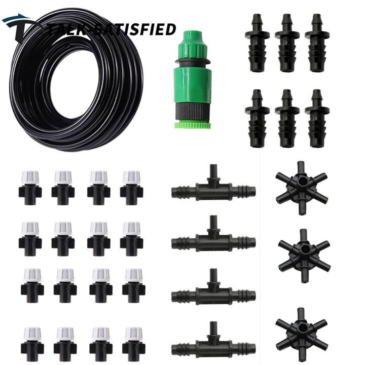 Multi-heads Sprayer kit 5m/10m/20m 8/11mm Hose Connector Cooling ...