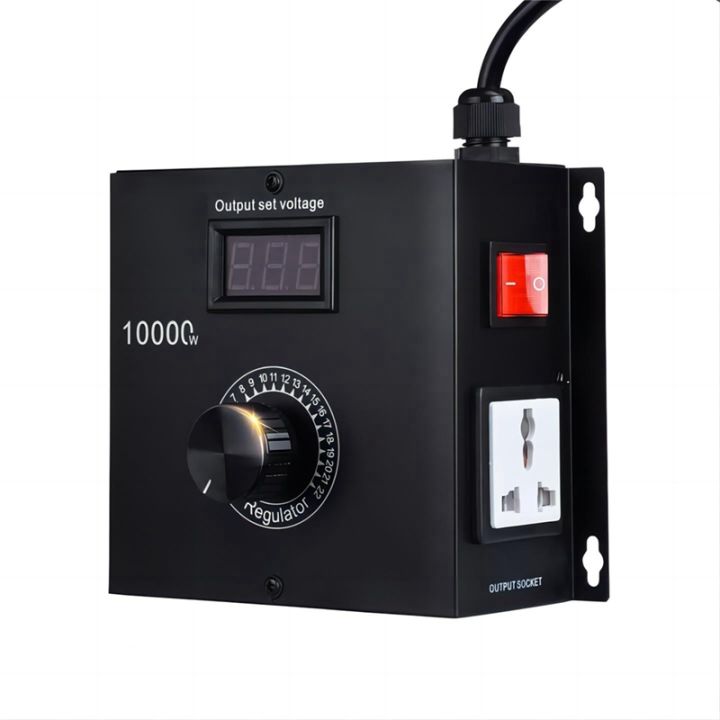 10000W AC Variable Speed Controller 120V-220V 15A, Fan Speed Controlle ...
