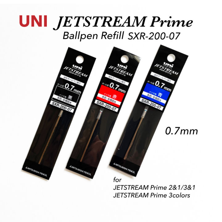 Mitsubishi Uni Jetstream Ballpen Refill New SXR-200-07 (0.7mm) 3 colors ...