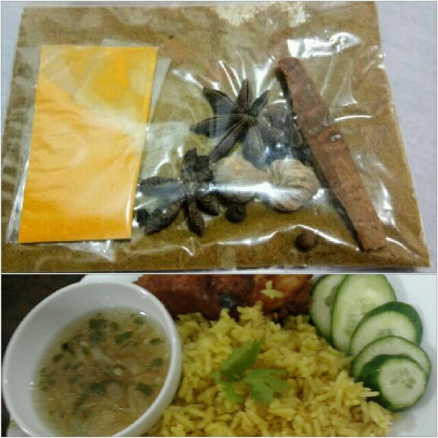 Rempah Nasi Khomok | Perencah Nasi Khomok Thai | khoumok | khomok ...