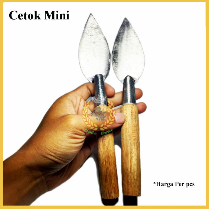 Cetok Mini Kecil Untuk Pot Relief dan Taman - Khusus Untuk Benangan ...