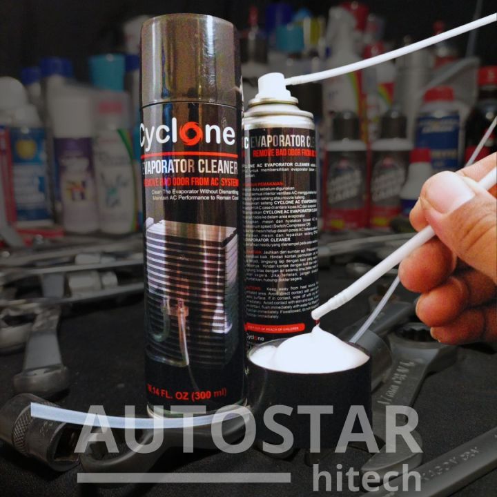 CYCLONE AC EVAPORATOR CLEANER 300ML pembersih evap air conditioner ...