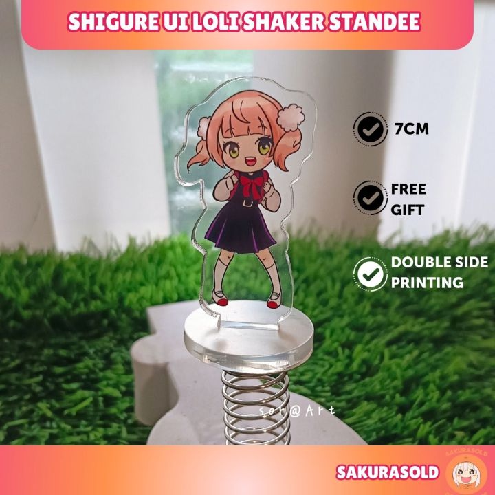Shigure Ui Anime Shaker Standee 5cm Ui Mama Vtuber Standee Shukusei ...