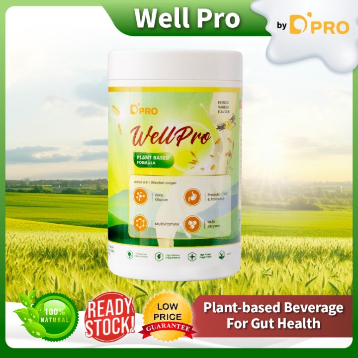 Wellpro Plant-based Complete Nutrition Beverage 全面营养植物奶 850g x 1 | Lazada