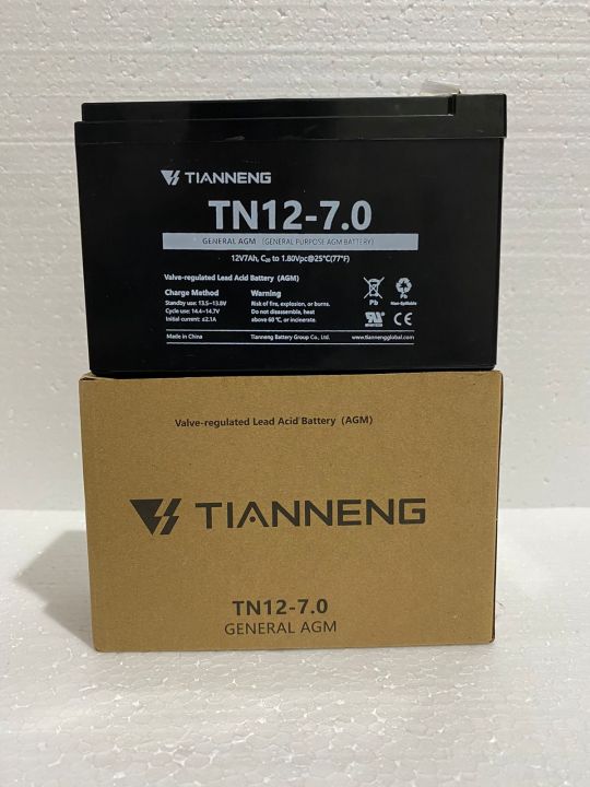 Aki VRLA TIANNENG 12v 7Ah accu kering | Lazada Indonesia