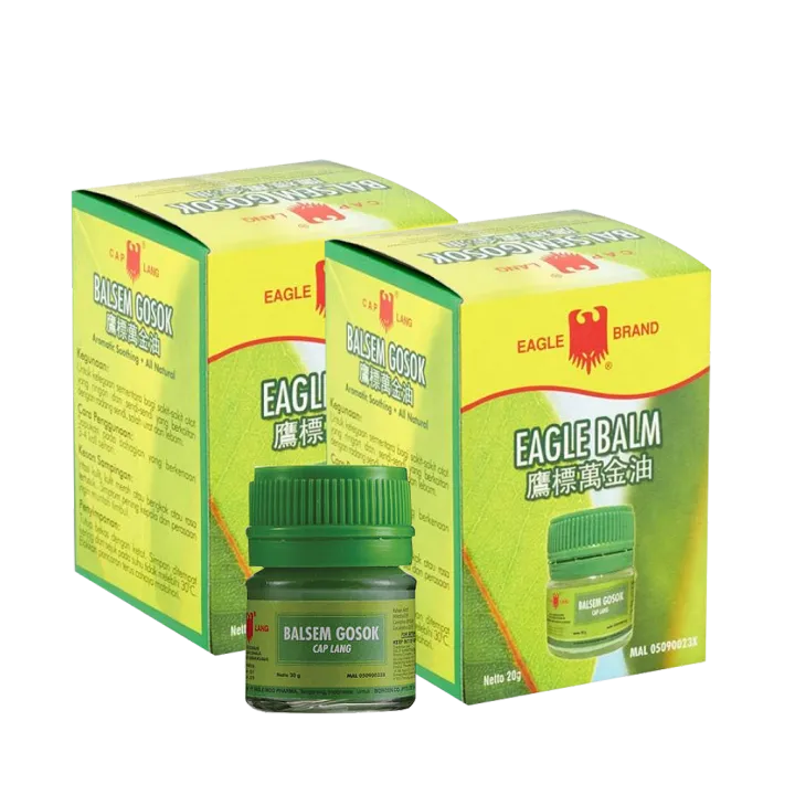 Eagle Brand Eagle Balm Cap Lang Balsem Gosok 鹰标万金油 20g/40g | Lazada