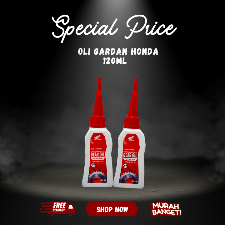 Oli Gardan Motor Matic Honda AHM 10W-30 120ml Oli Gear Matic Honda ...
